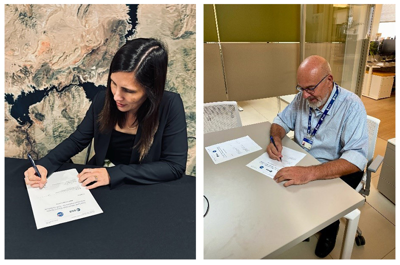 Official signature launches ESA-NASA Joint EO Mission Quality Assessment Framework - Earth Online